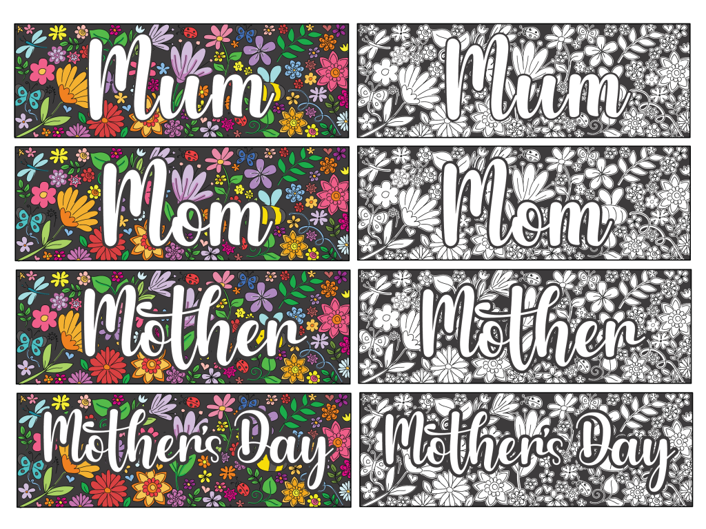 Mother’s Day Printable Bookmark Craft For Sunday School. – PrintableWow.com